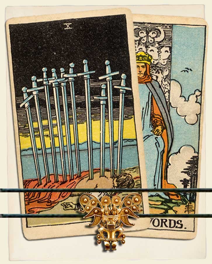 Ten of Swords and King of Swords Combination Reading (with insights for ...