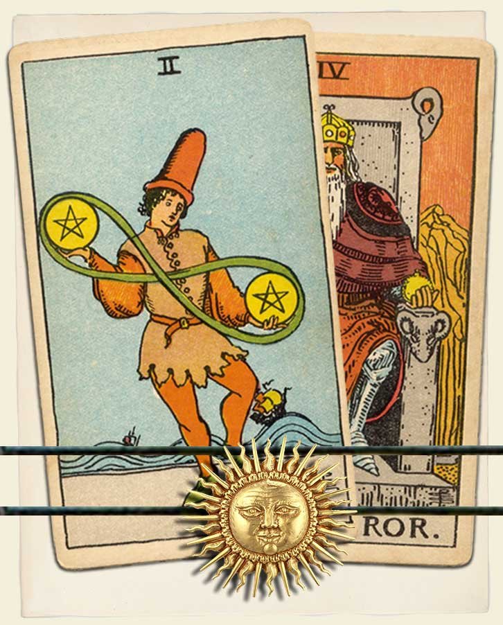 Two of Pentacles and The Emperor Combination Reading (with insights for ...