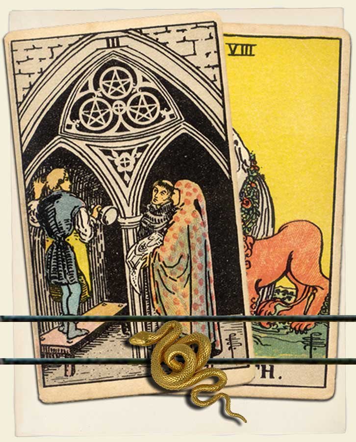 Three of Pentacles and Strength Combination Reading (with insights for ...