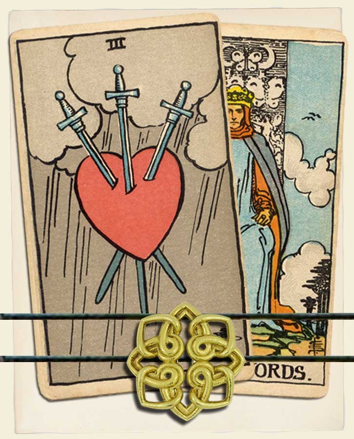 Three of Swords and King of Swords Combination Reading (with insights ...