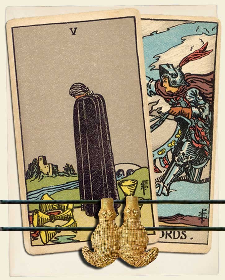 Five of Cups and Knight of Swords Combination Reading (with insights ...