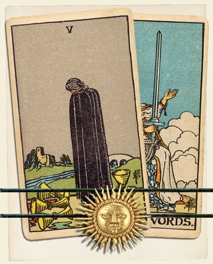 Five of Cups and Queen of Swords Combination Reading (with insights for ...