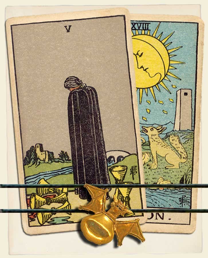 Five of Cups and The Moon Combination Reading (with insights for love ...