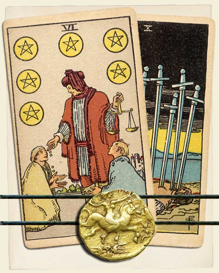 Six of Pentacles and Ten of Swords Combination Reading (with insights ...