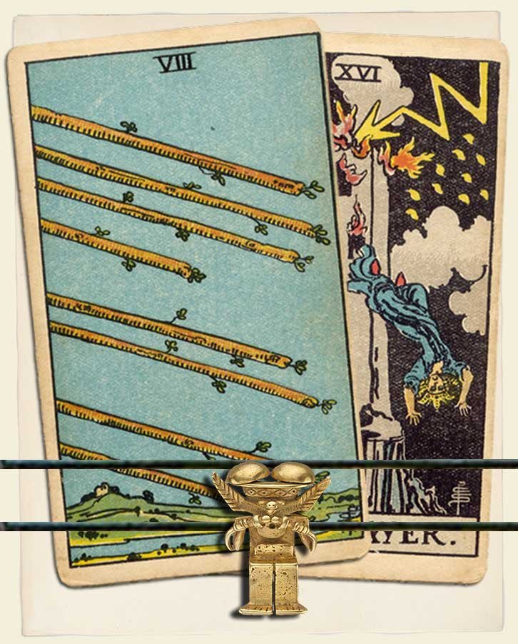 Eight of Wands and The Tower Combination Reading (with insights for ...