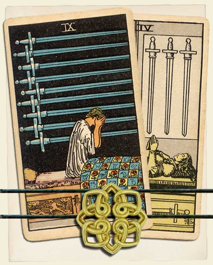 Nine of Swords and Four of Swords Combination Reading (with insights ...