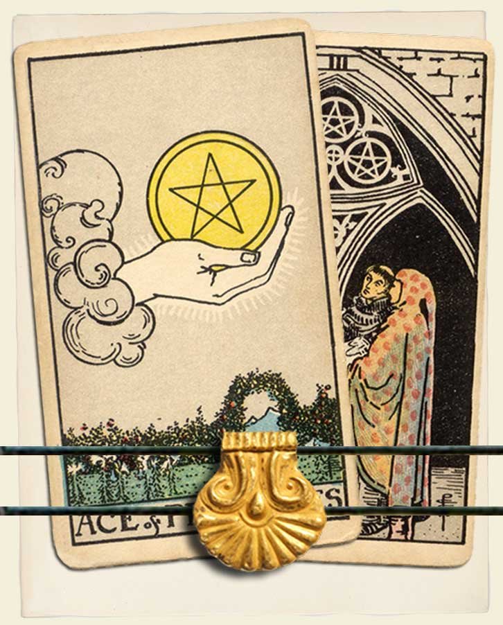 Ace of Pentacles and Three of Pentacles Combination Reading (with ...