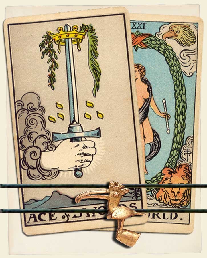 Ace of Swords and The World Combination Reading (with insights for love & relationships ...