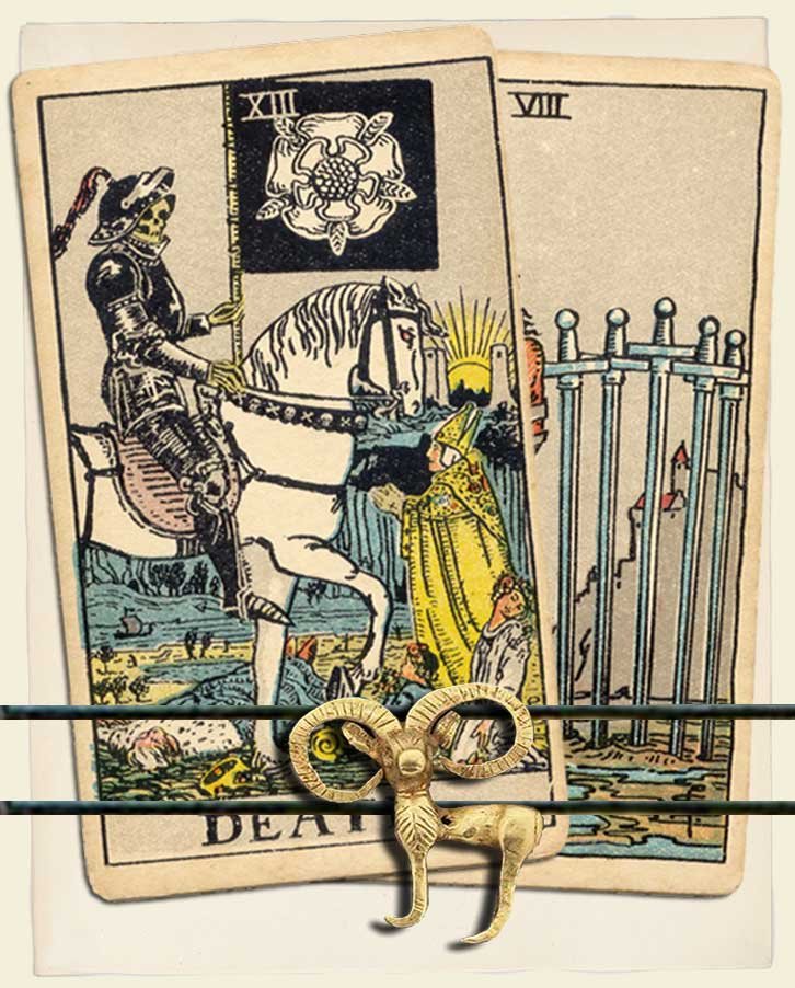 Death and Eight of Swords Combination Reading (with insights for love ...