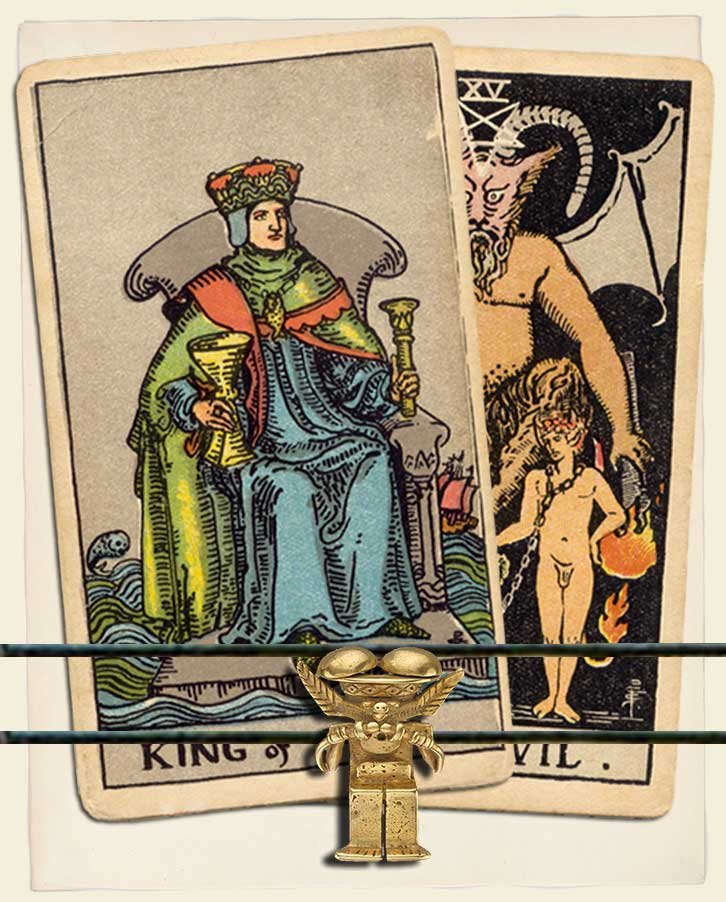 King of Cups and The Devil Combination Reading (with insights for love ...