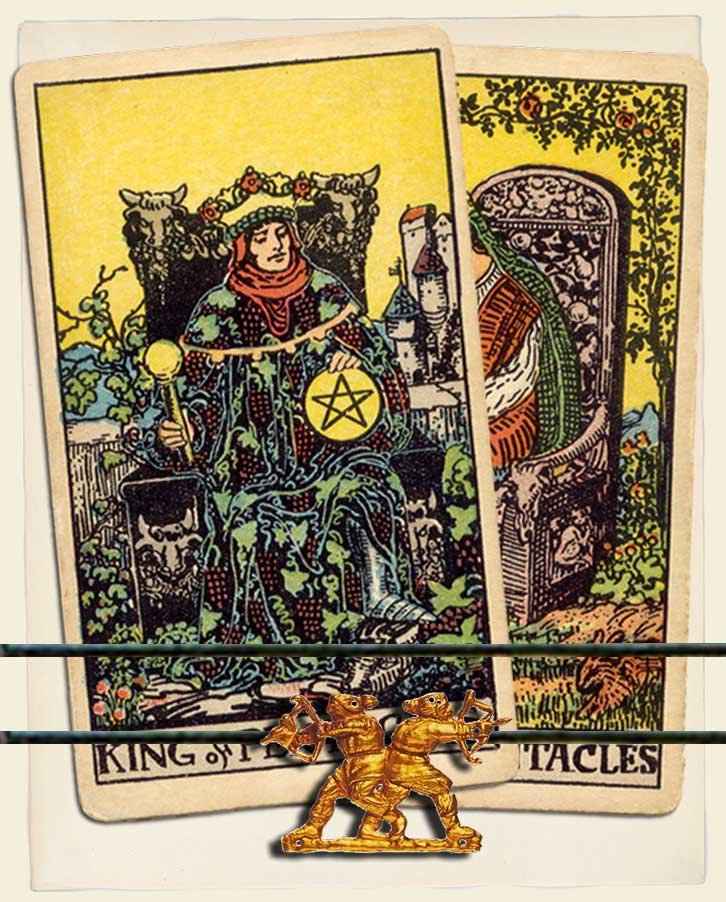 King Of Pentacles And Queen Of Pentacles Combination Reading with King Of Pentacles And Queen Of Pentacles Combination Reading with