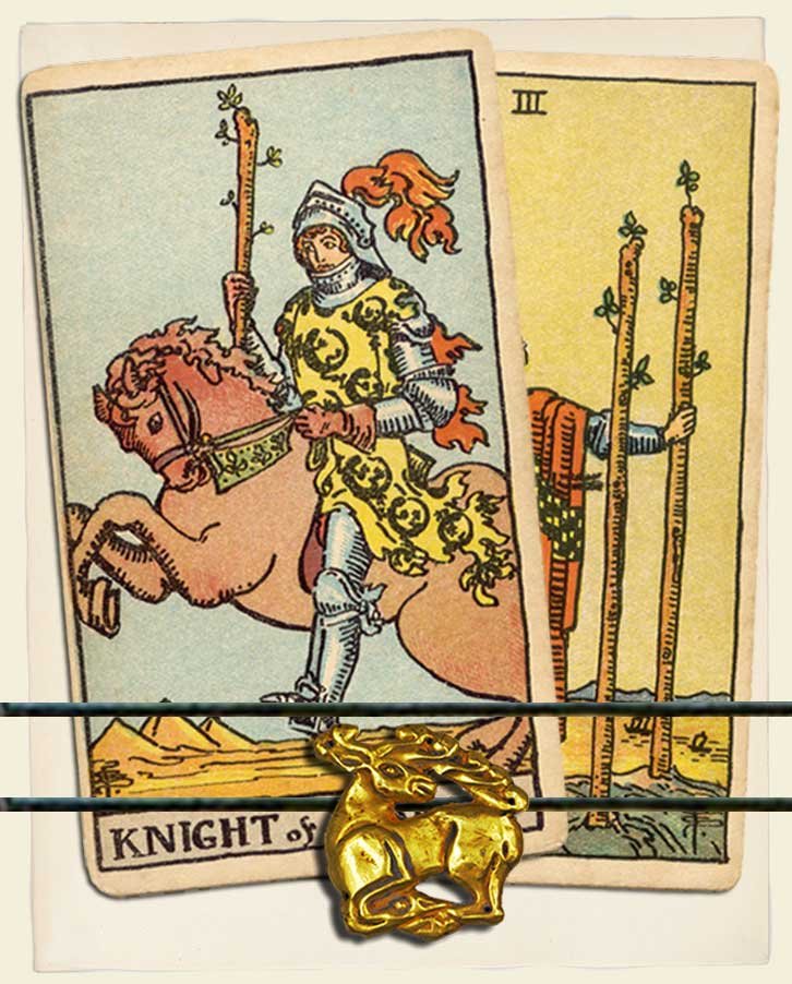 Knight of Wands and Three of Wands Combination Reading (with insights ...
