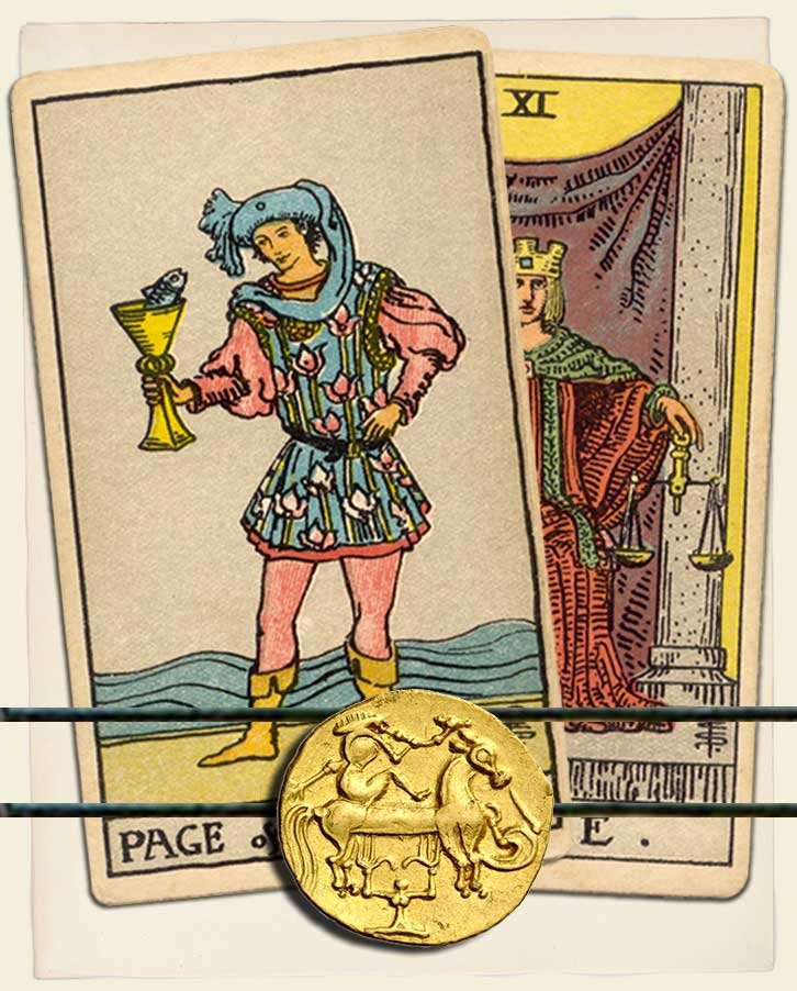 Page of Cups and Justice Combination Reading (with insights for love ...