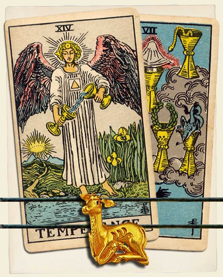 Temperance and Seven of Cups Combination Reading (with insights for ...
