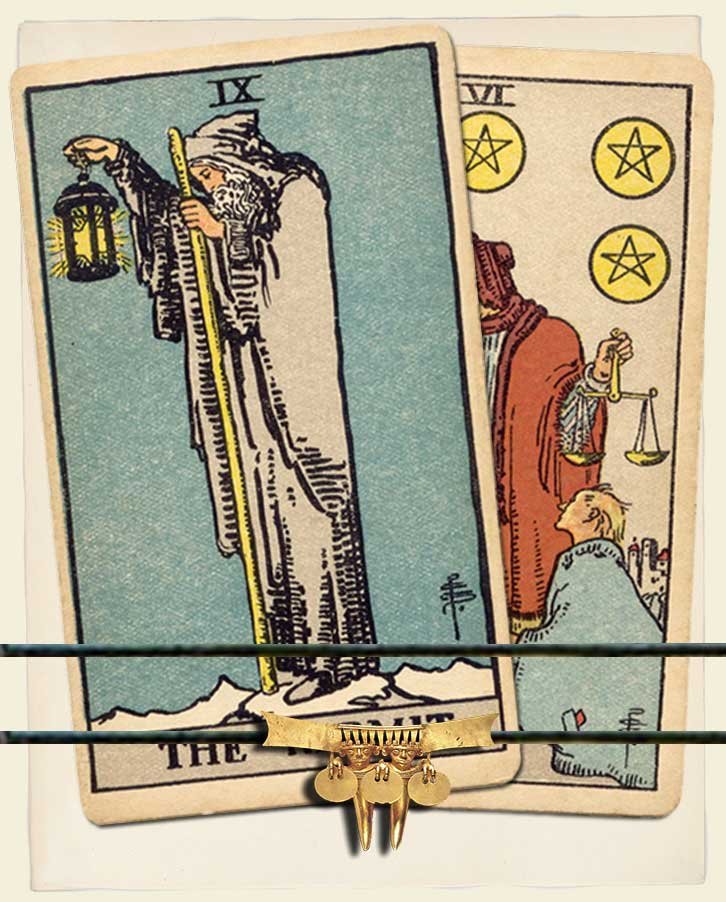 The Hermit and Six of Pentacles Combination Reading (with insights for ...