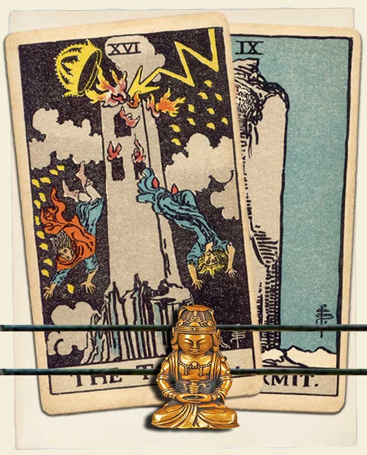 The Tower and The Hermit Combination Reading (with insights for love ...
