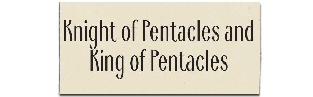 Knight of Pentacles Combinations – combotarot.com