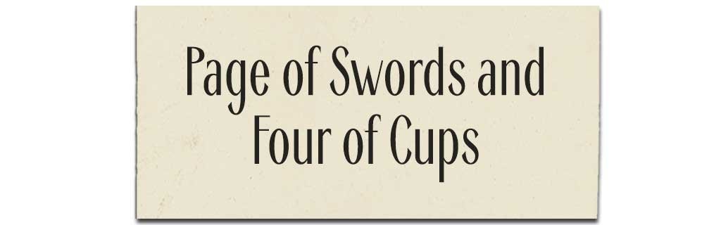 Page of Swords Combinations – combotarot.com