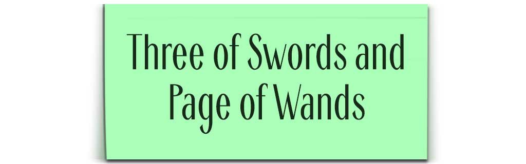 Three of Swords Combinations – combotarot.com